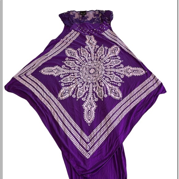 Dresses | Step In Style Purple Maxi Dress | Poshmark